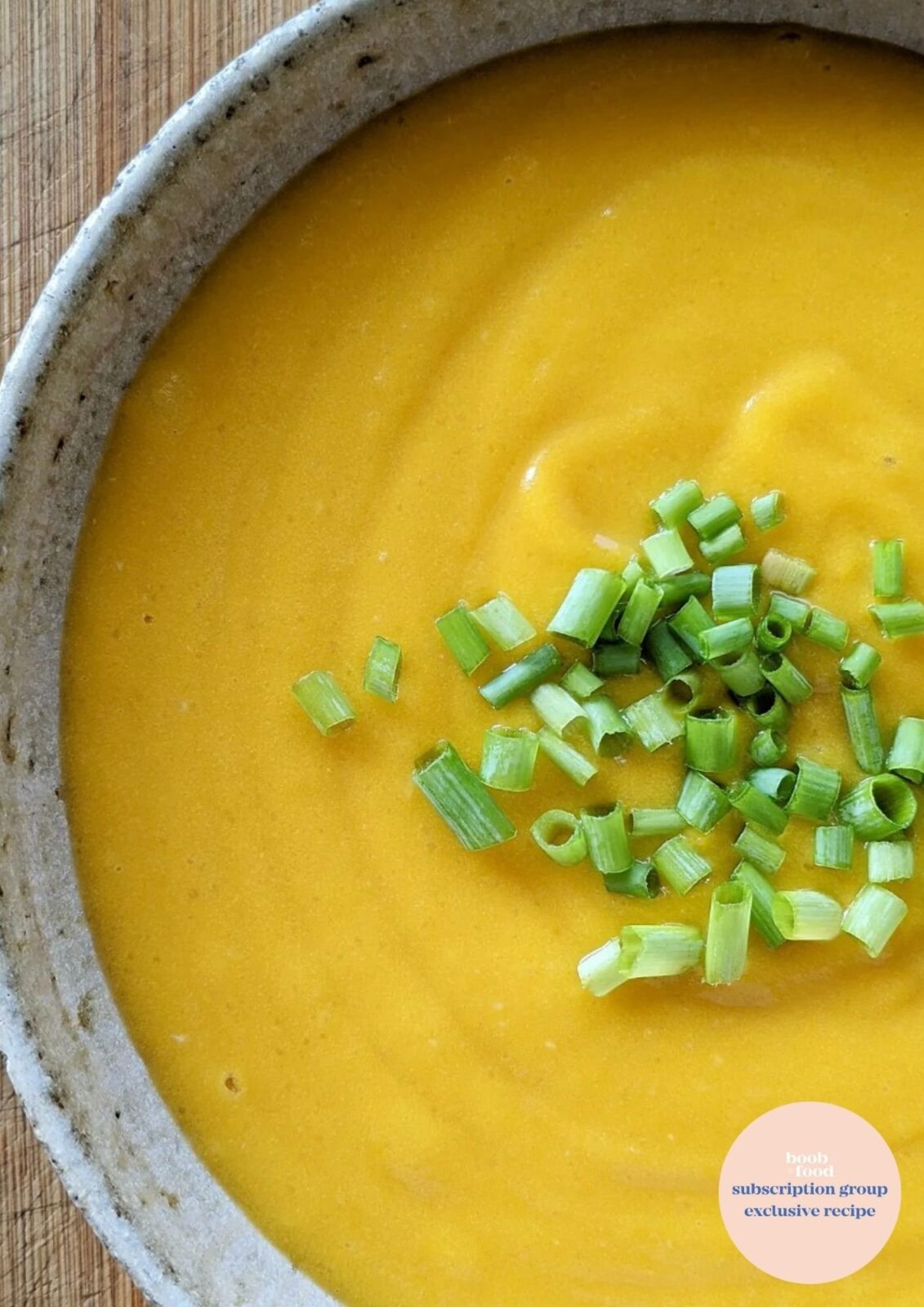 Pumpkin Miso and Ginger Soup/Puree | Boob to Food