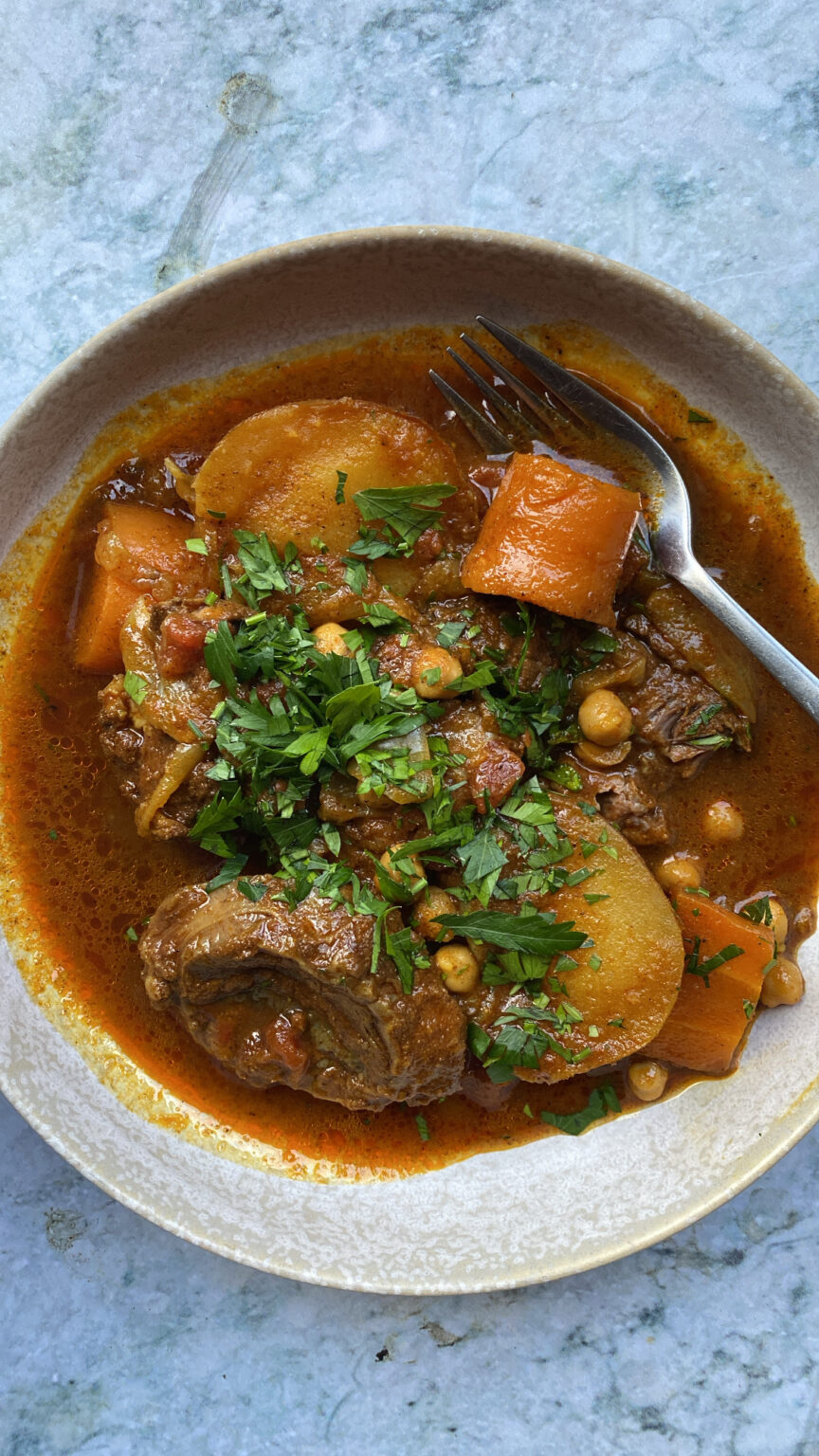 Moroccan beef stew | Boob to Food