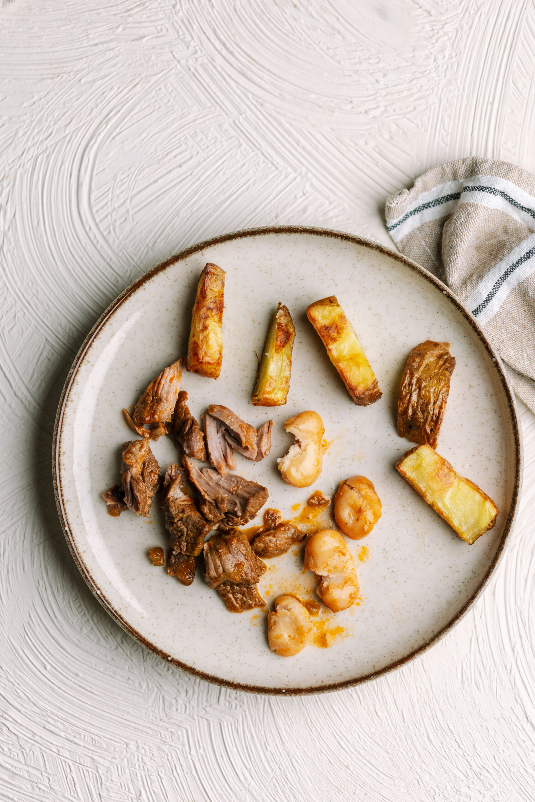 Lemony Pork & Bean Stew | Boob to Food